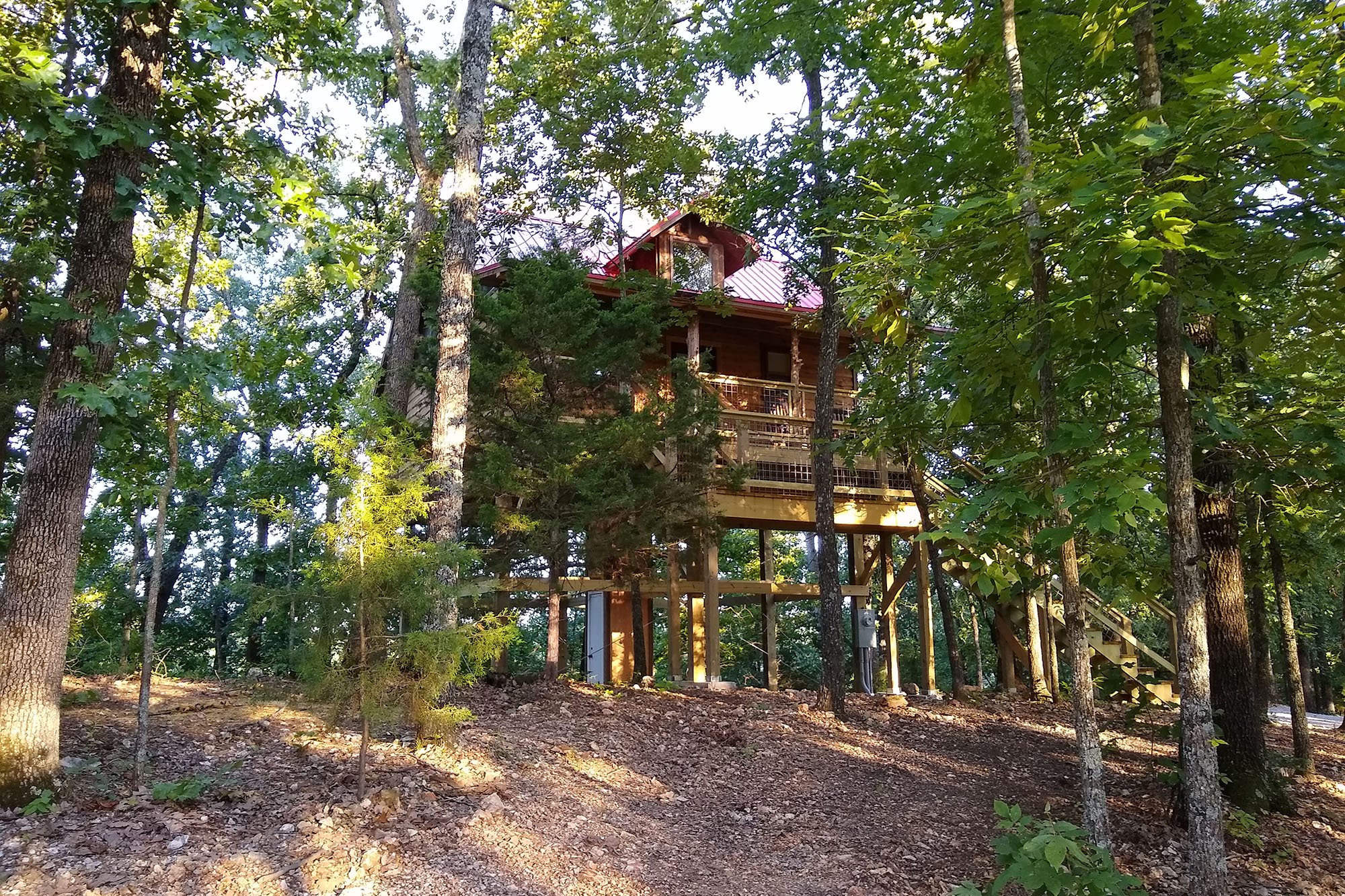 Treehouses - Lodging in Eureka Springs AR | Enchanted Treehouses